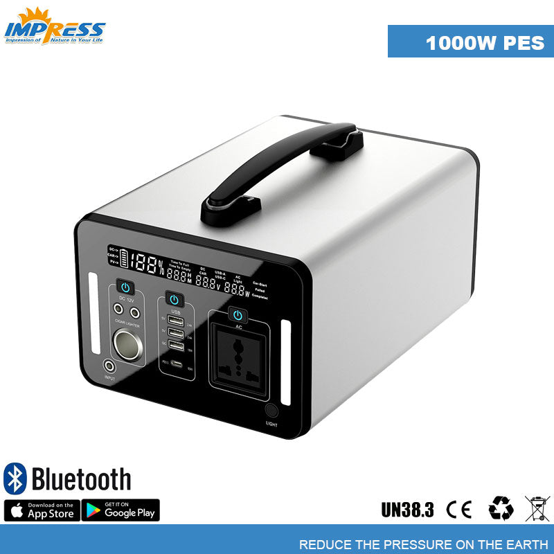 PowerBox C10 | Impress 1kw Portable Battery Backup System Power Supply ...
