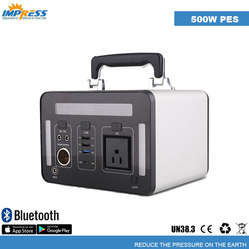 Impress PowerBox | 500W Portable Outdoor Emergency Backup Power Supply ...