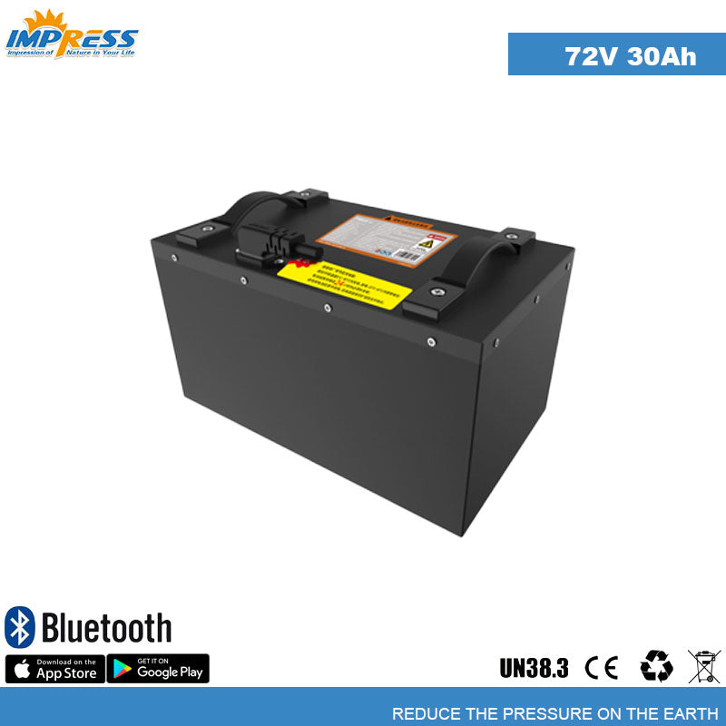 Deep Cycle 30Ah 72v Lithium ion Battery Pack | Impress Energy– Impress ...